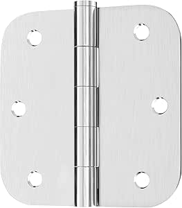Door Hinges, 12 Pack Stainless Steel Hinges 3.25 inch Hinges for Doors ...