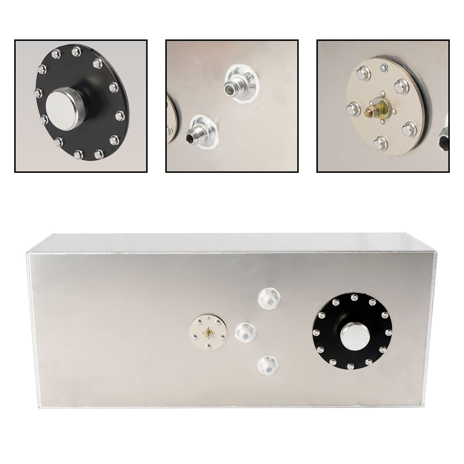 Snapklik.com : GSTP Universal 17 Gallon 64L Fuel Cell Tank Aluminum
