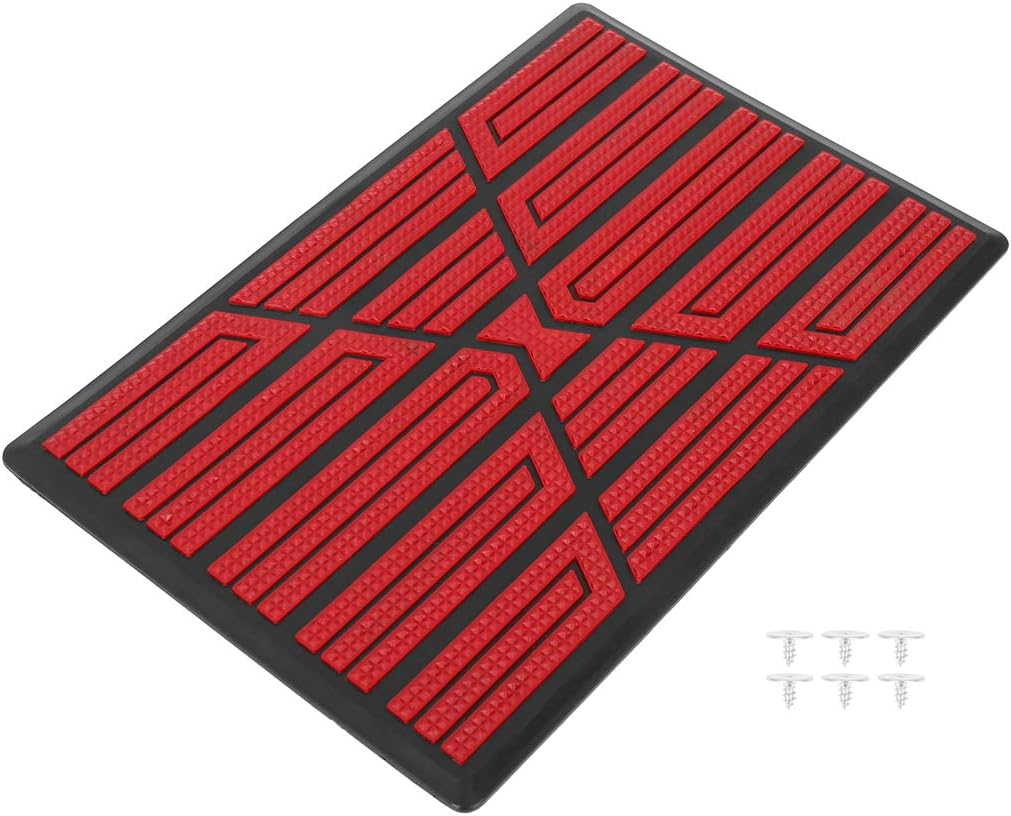Amazon.com: X AUTOHAUX Universal Car Floor Carpet Mat Plate Patch Heel ...