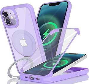Amazon.com: SunYoo for iPhone 11 Case with Screen Protector, iPhone 11 Magsafe Case with Stand ...