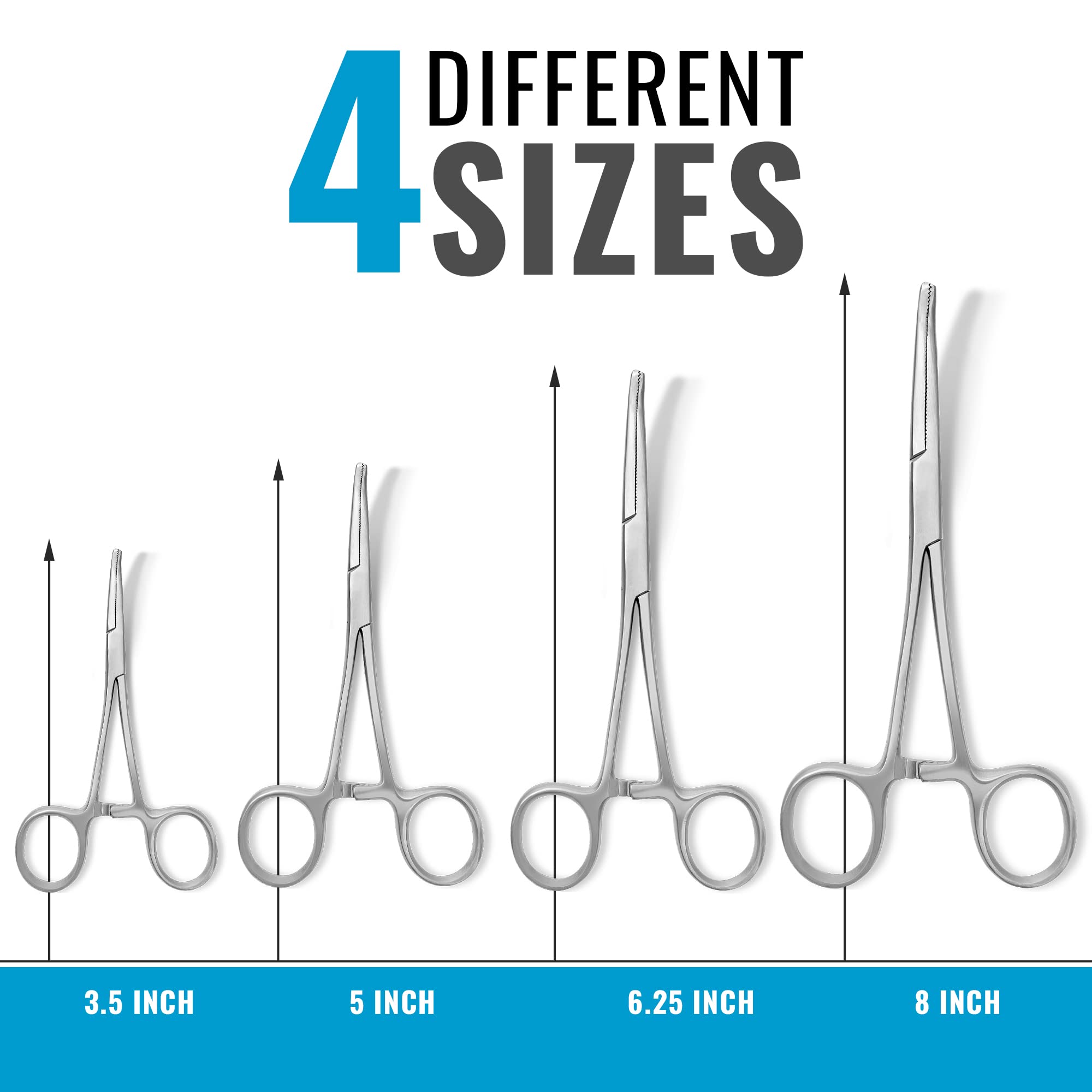 Snapklik.com : SURGICAL ONLINE Durable 4-Piece Curved Hemostat Set ...