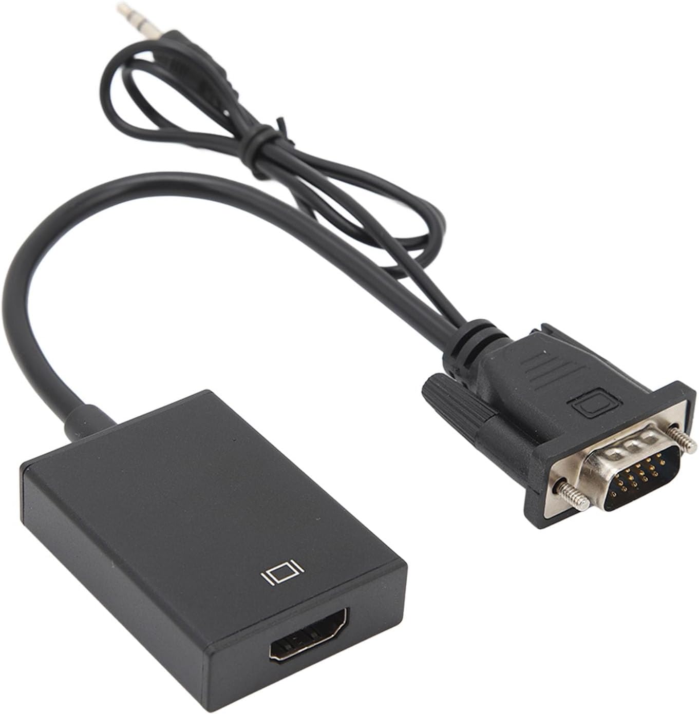 VGA to Adapter 1080P Lossless Conversion, Lightweight ABS Body, Plug ...