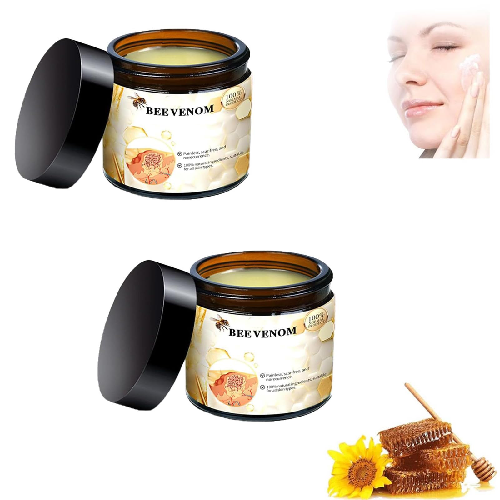 Turonu Bee Venom Treatment Cream，Professional Bee Venom Correcting Gel ...