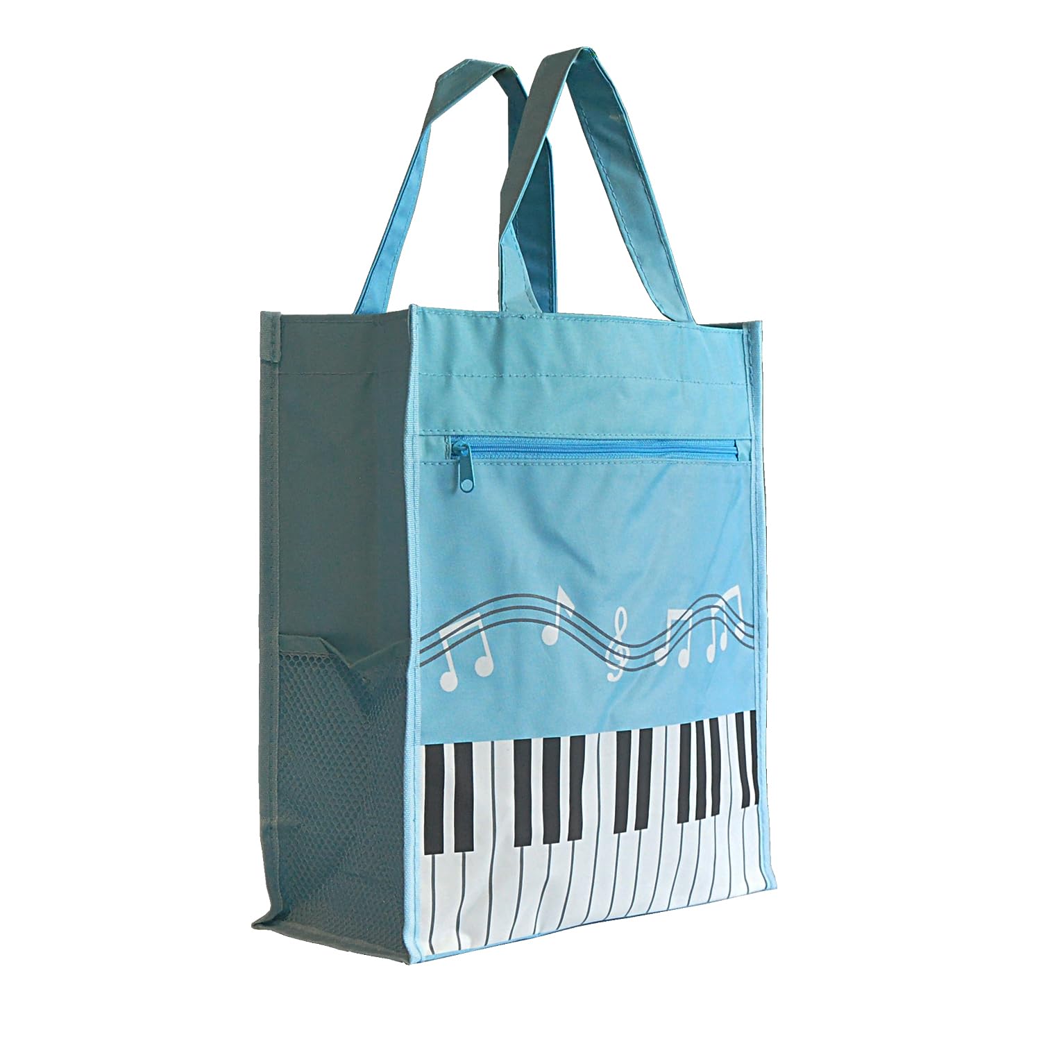 Amazon.com: Farcaya Piano Keys Handbag Case Bag Music Tote Bag Oxford ...