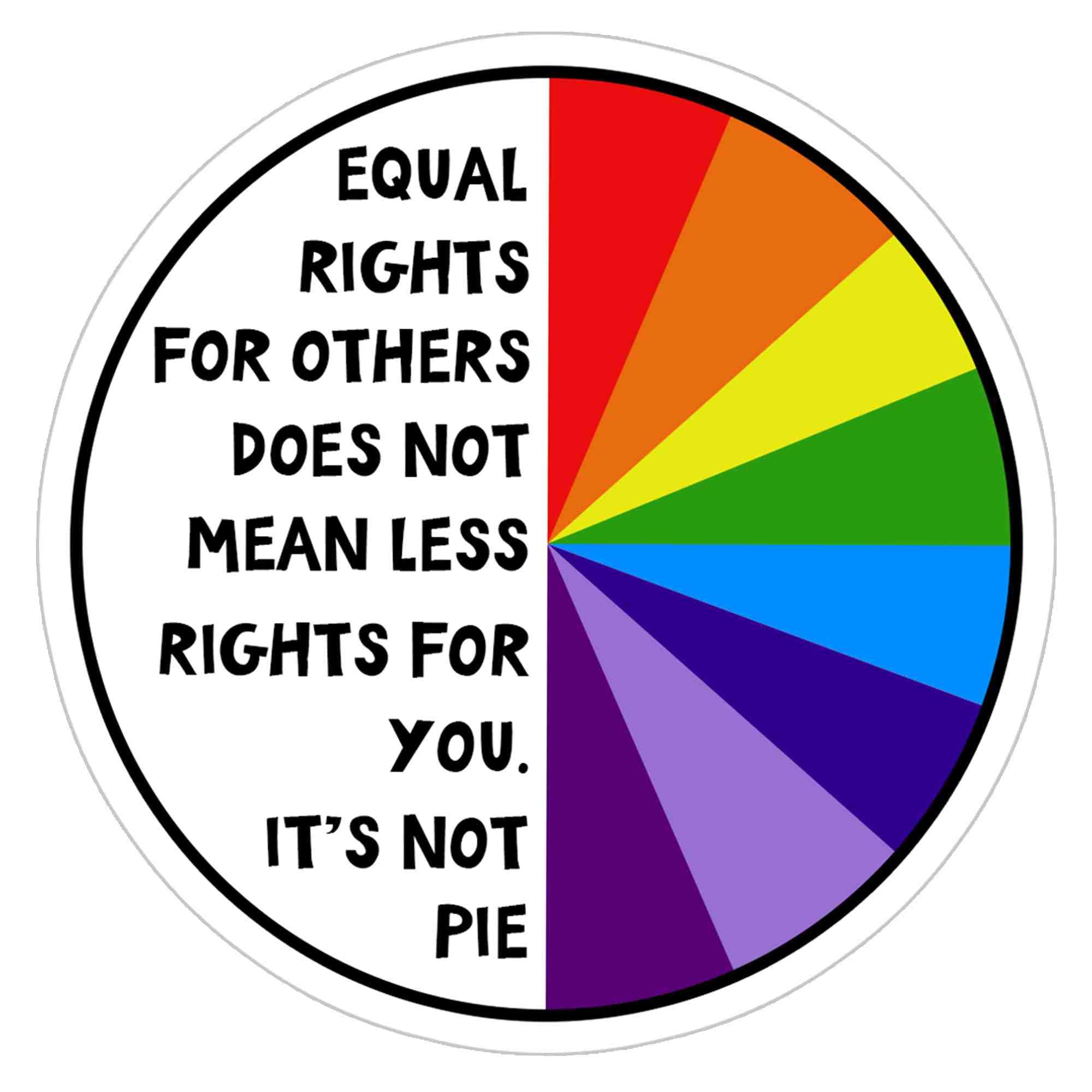 Equal Bumper Sticker Meaning Bumper Sticker Philosophy Hi Res Stock