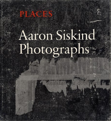 Places: Siskind, Aaron: 9780374514082: Amazon.com: Books
