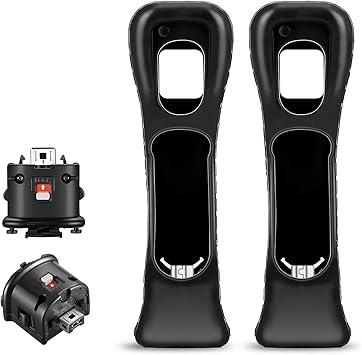 Amazon.com: NC 2 Motion Plus Adapter Sensor and 2 Silicon Case use for ...