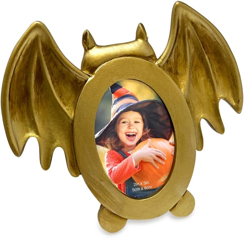 Amazon.com - Isaac Jacobs 2x3 Bat-Shaped Picture Frame With Ears And ...
