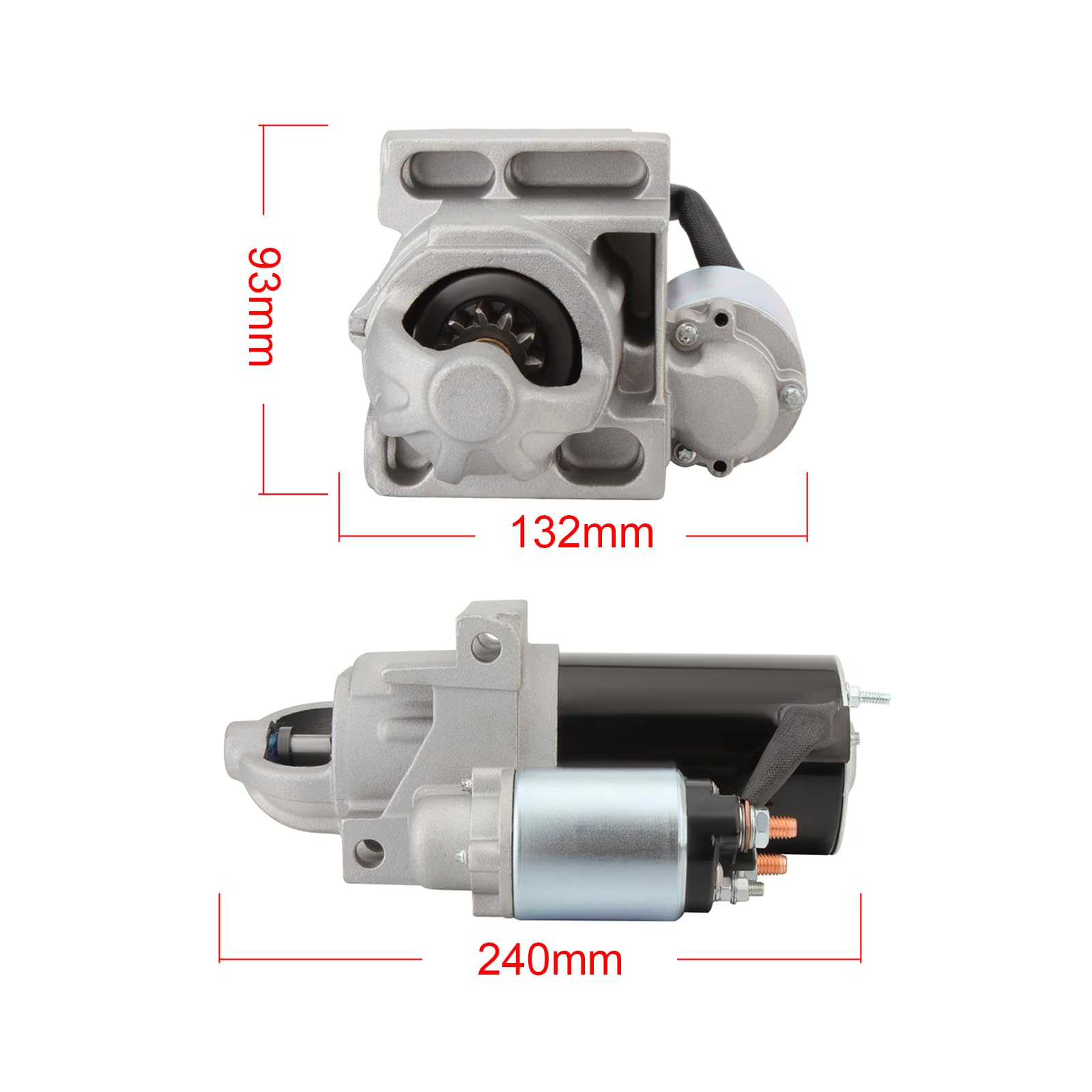 12v High Torque Starter 9000786 New 3HP Mini Starter For Chevy SBC BBC ...
