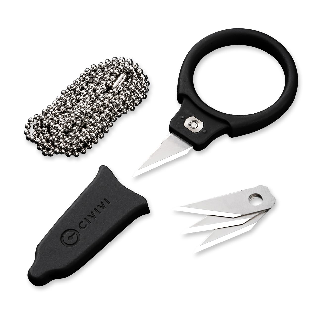 CIVIVI Box Cutter Utility Knife, Mini Neck Knife for Men Women EDC ...