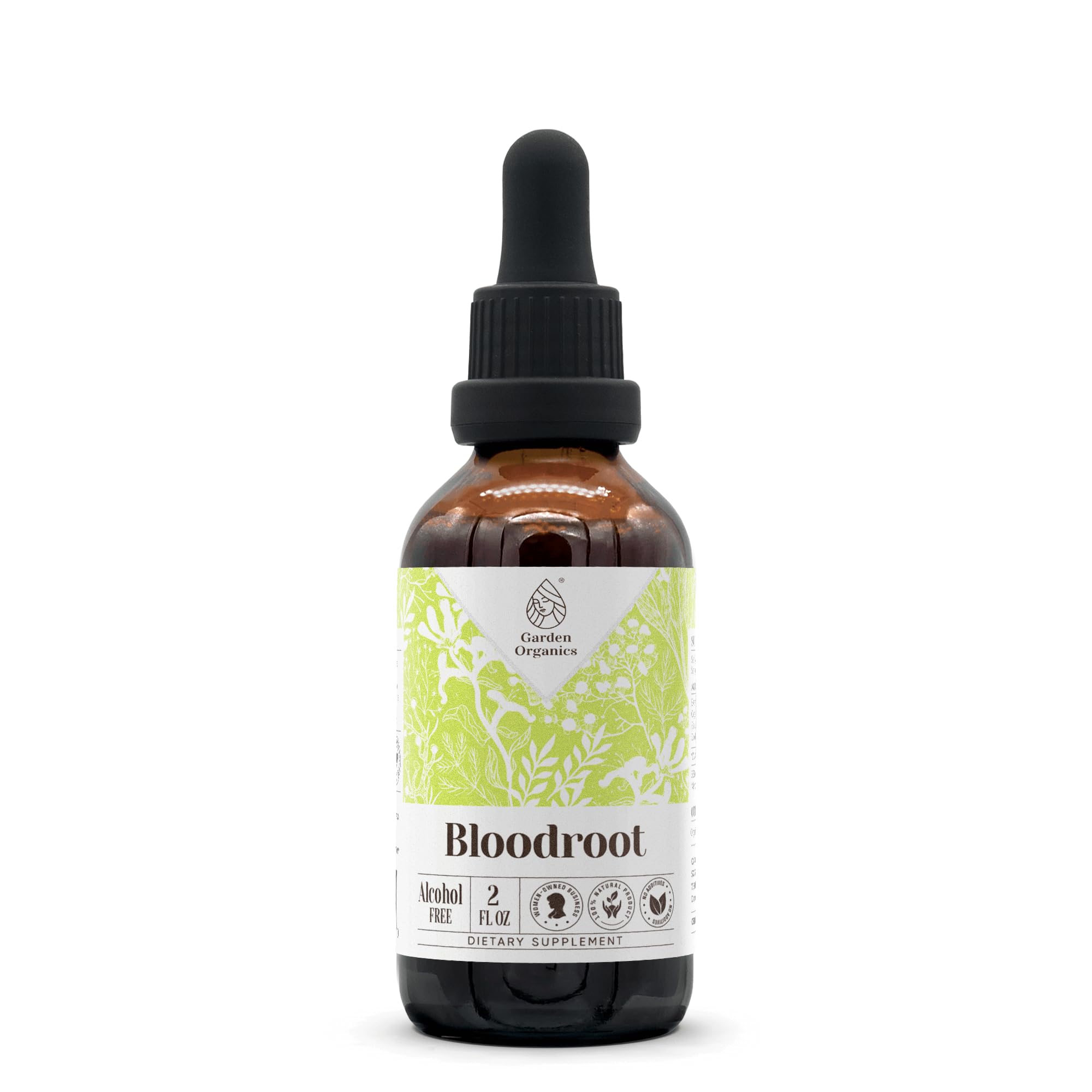 Amazon.com: Bloodroot Alcohol-Free Natural Tincture Extract, Immune ...