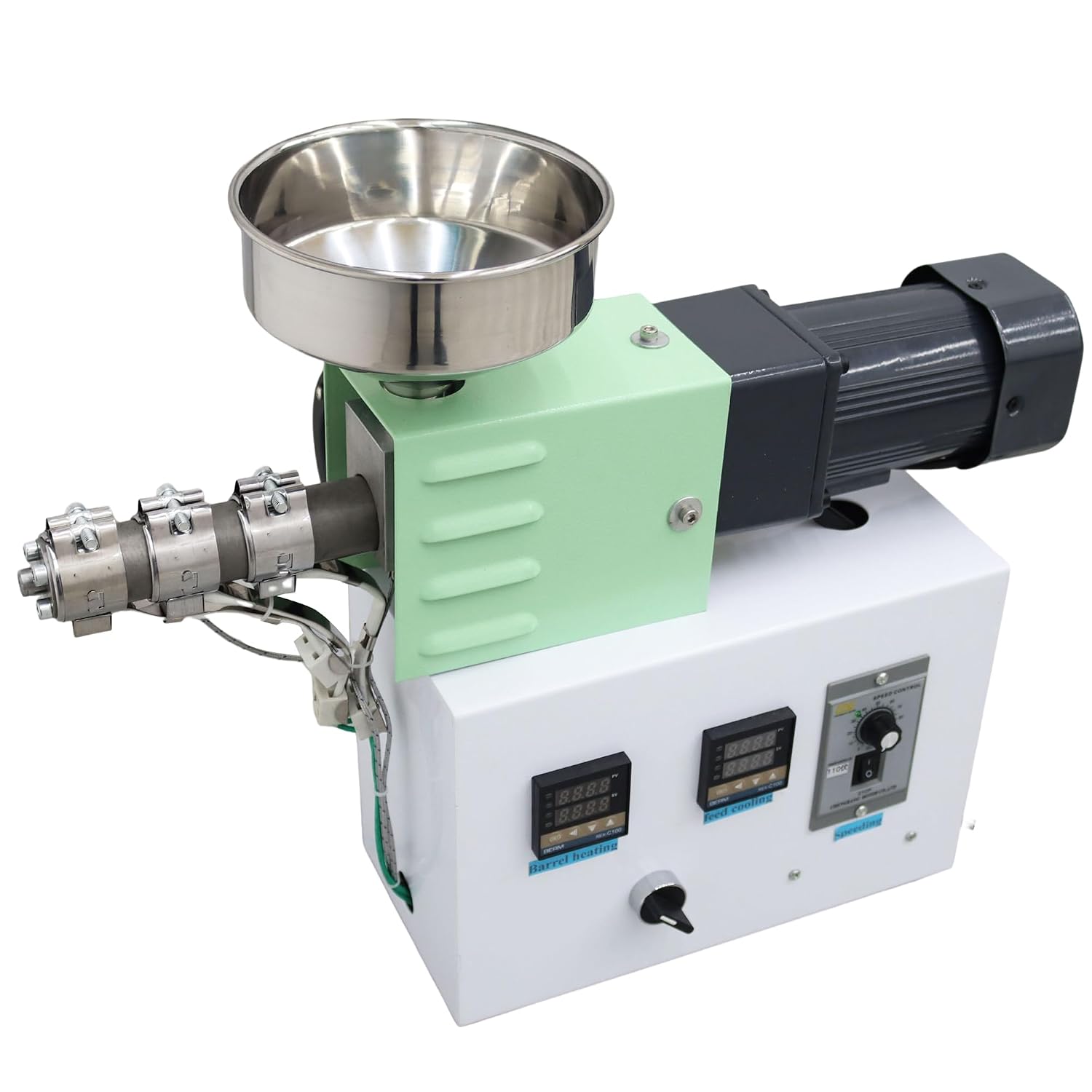 Single Screw Filament Extruder 3D Printing Plastic Extruder PEEK PCL ...