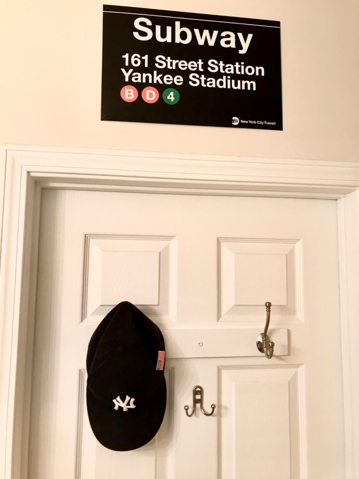 Amazon.com: New York City Yankee Stadium Tin Subway Sign : Home & Kitchen
