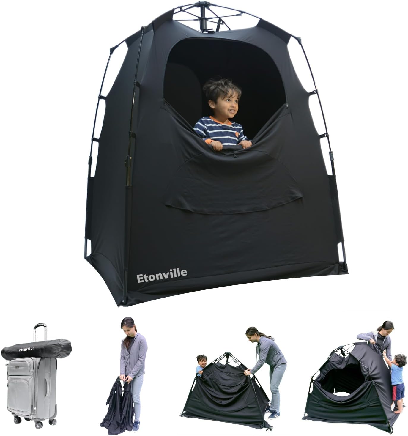 Amazon.com: Blackout Tent for Pack n Play and Crib | Baby Sleep Pod ...