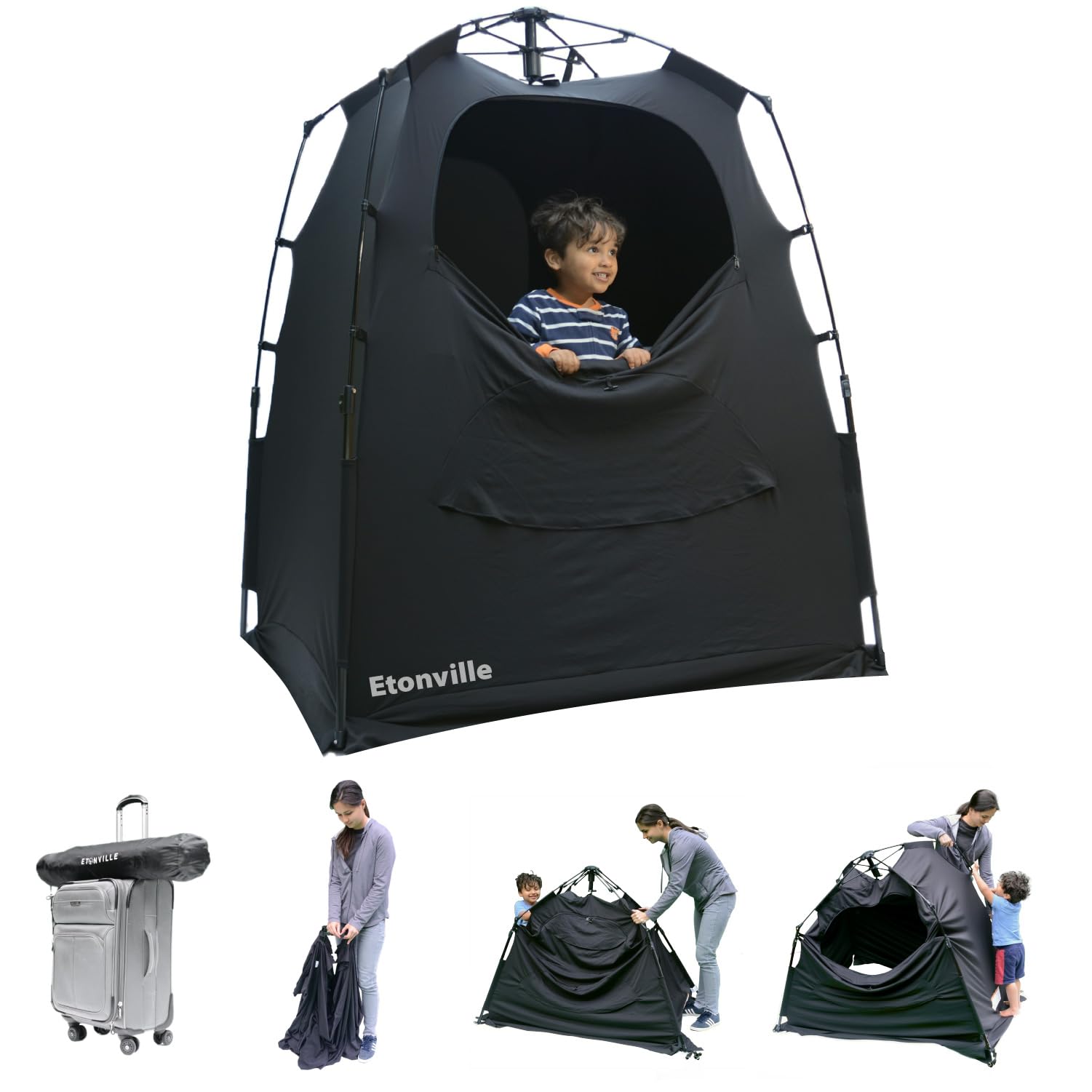 Amazon.com: Blackout Tent for Pack n Play and Crib | Baby Sleep Pod ...
