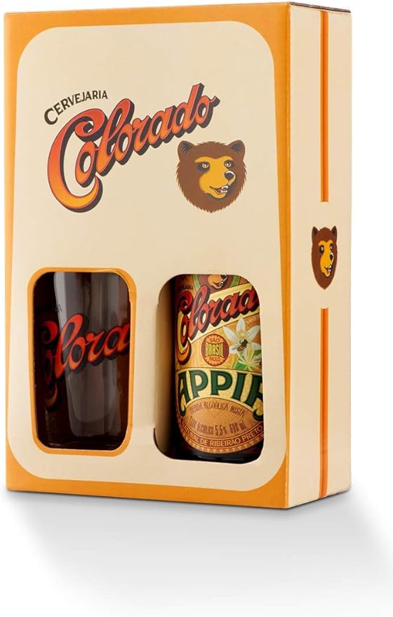 Kit Cerveja Colorado - 1 Garrafa Colorado Appia 600ml + 1 Copo ...