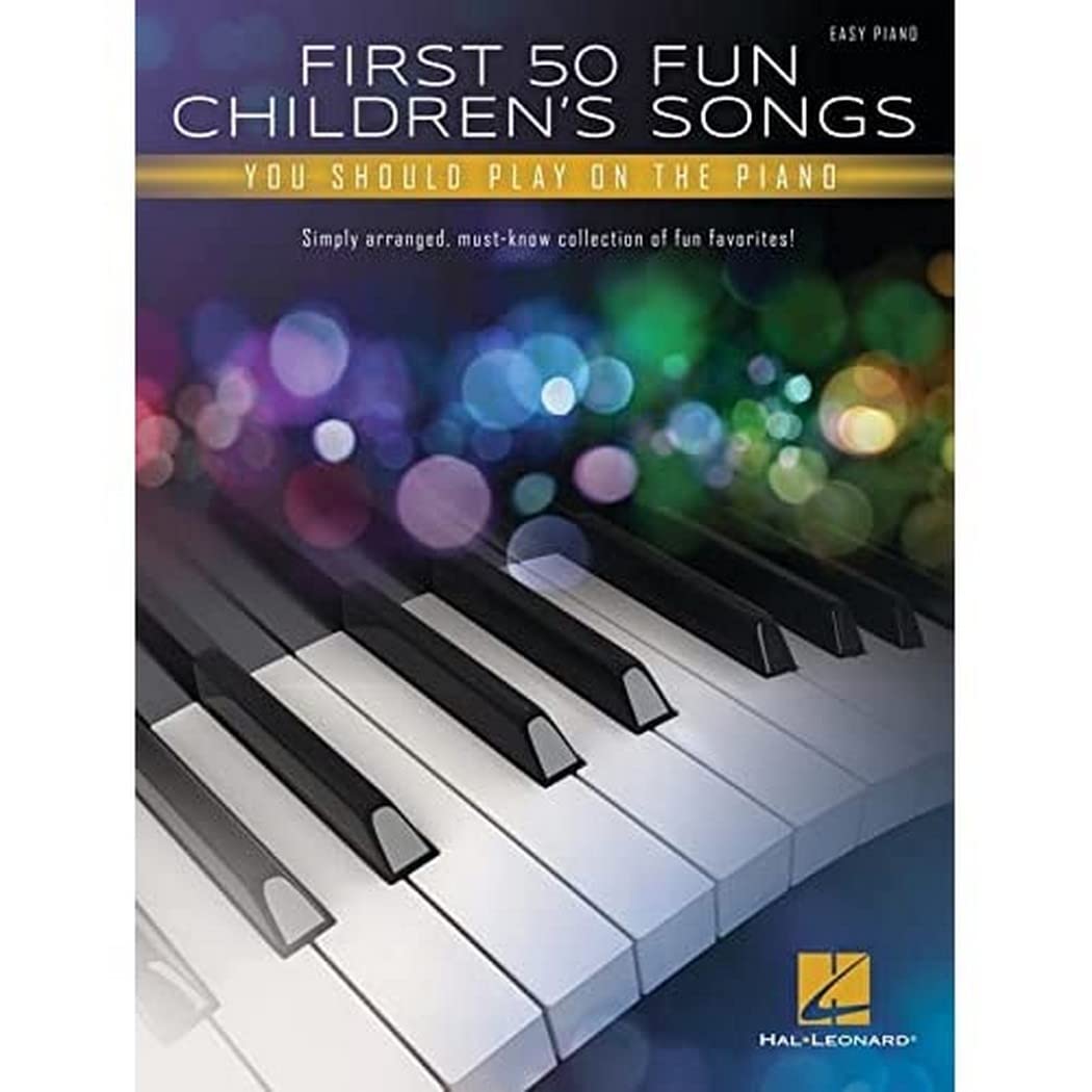 Amazon.com: First 50 Fun Children's Songs You Should Play on Piano ...