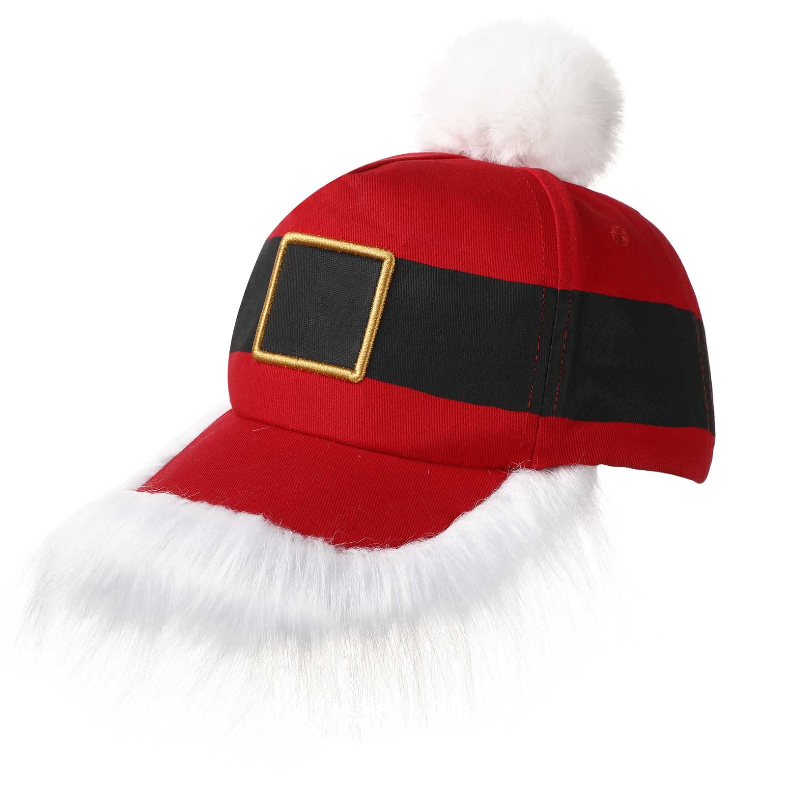 Santa Baseball Cap Unisex Christmas Hats Vintage Christmas Baseball ...