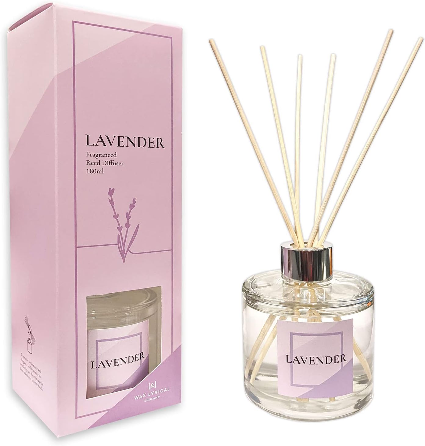 WAX LYRICAL Reed Diffuser 40ml English Lavender : Amazon.co.uk: Home ...