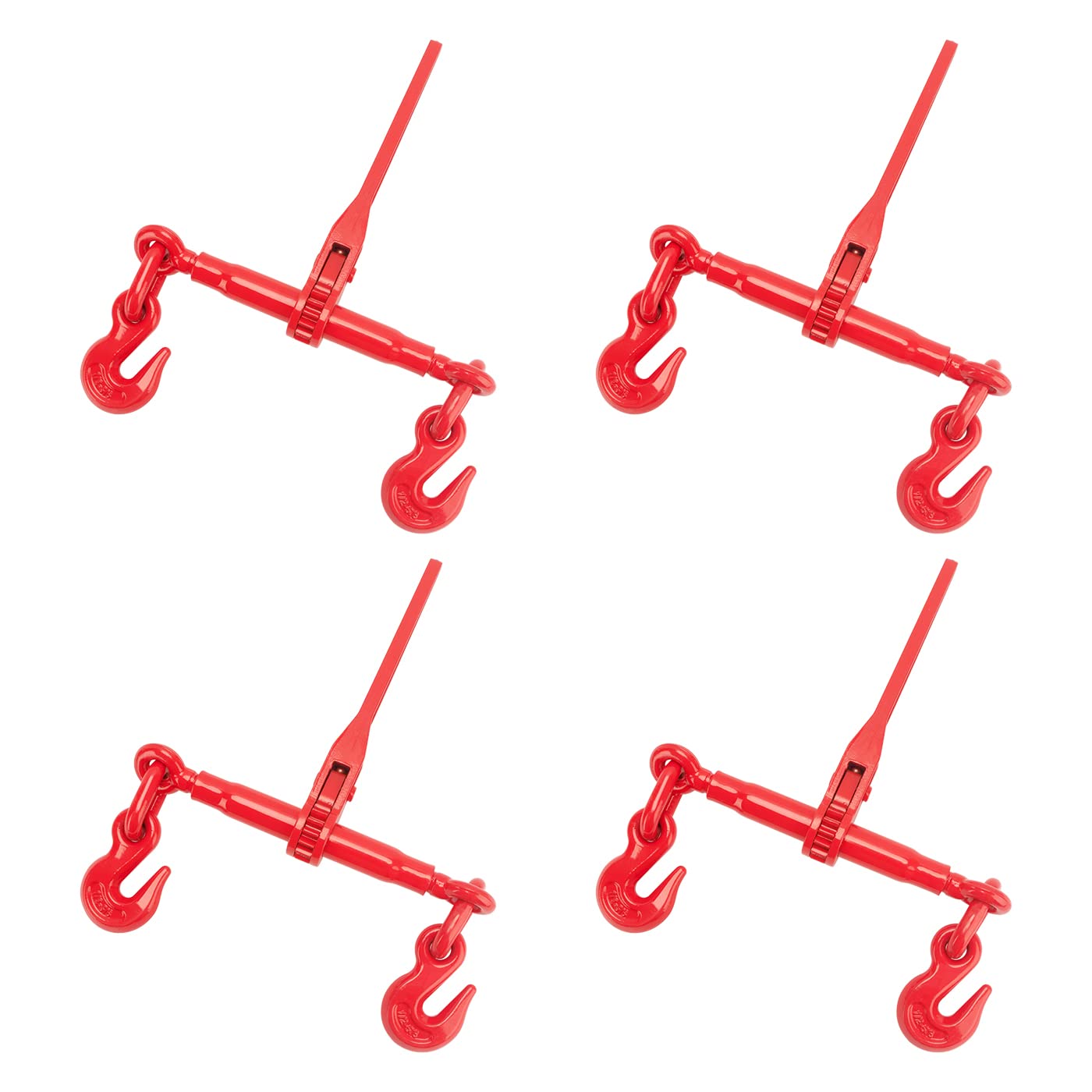 Amazon.com: [ 4 Pack ] 1/2" - 5/8" Ratchet Binders, Ratchet Chain ...