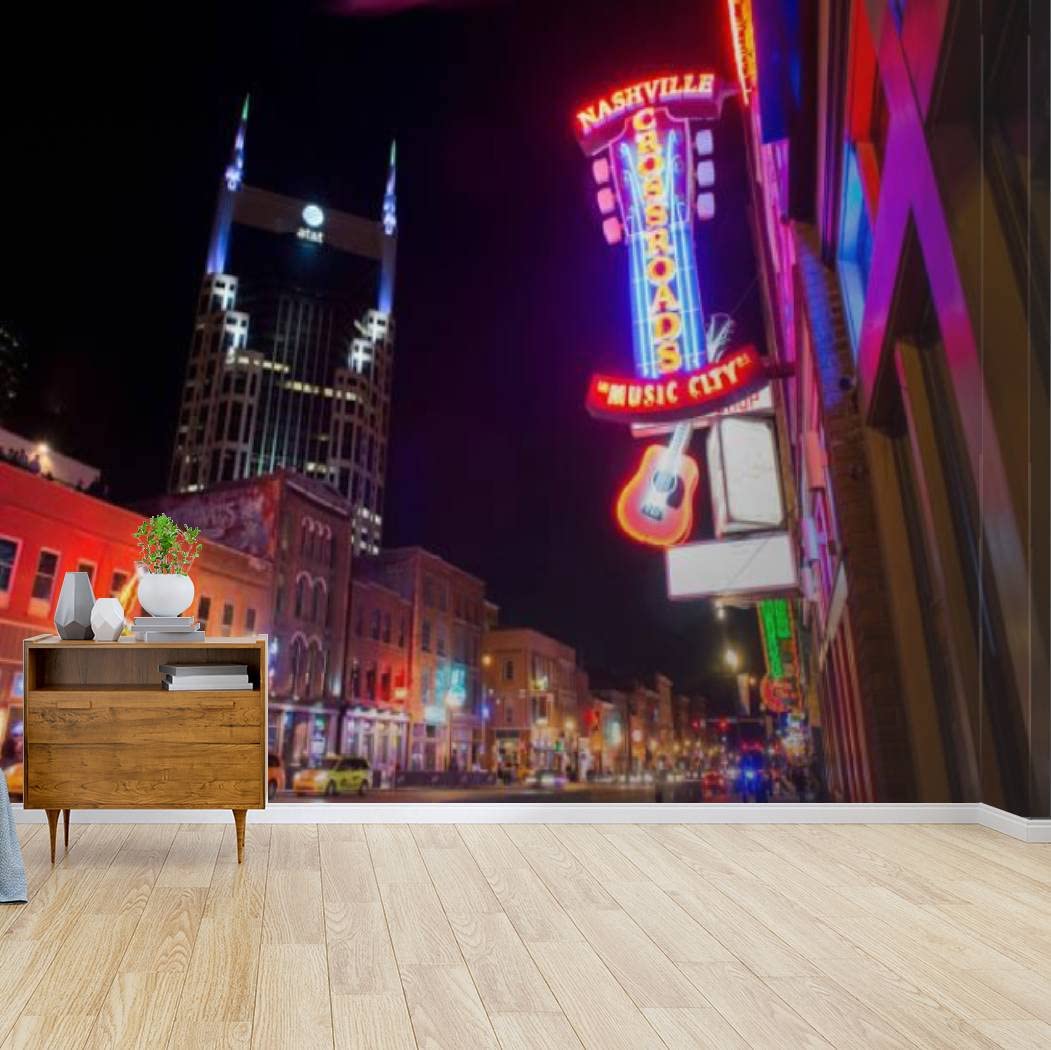 Wallpaper Nashville Streets Tennessee Nashville Tennessee Stock