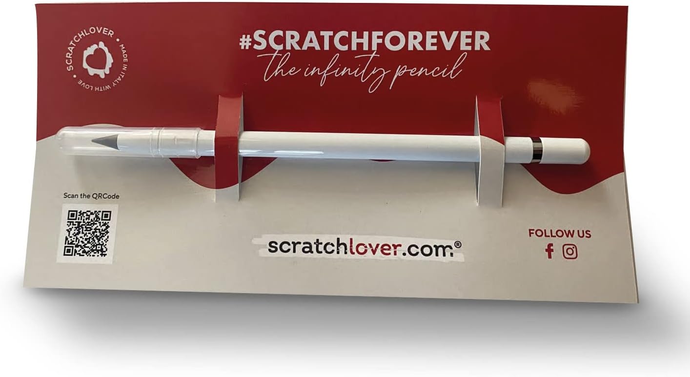 The New Infinity Pencil – Matita con punta infinita, fino a 20 km di ...