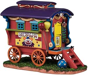 Amazon.com: Lemax Friendly The Clown Caravan #43723 : Home & Kitchen