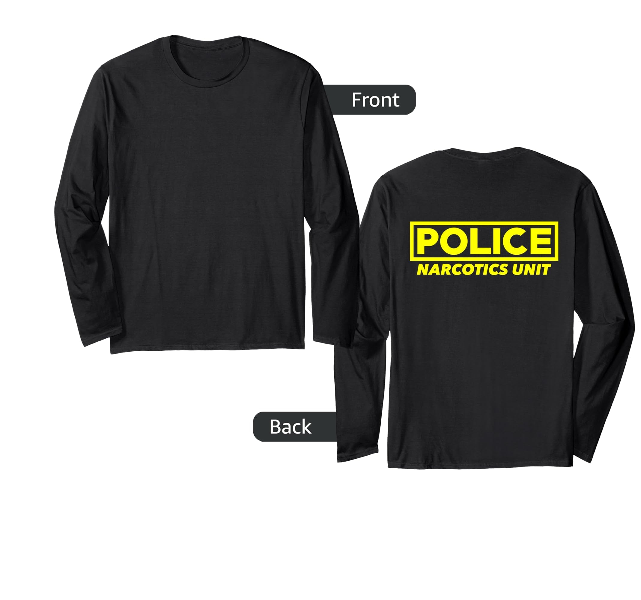 Amazon.com: Police Narcotics Unit Shirt LEO Cops Law Enforcement ...