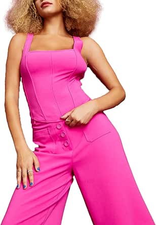 Royalty By Maluma Womens Corset Cropped Pink 2 at Amazon Women’s ...