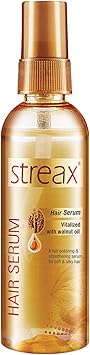 Amazon.com - Streax Hair Serum Enriched with Walnut Oil Gives Frizz ...