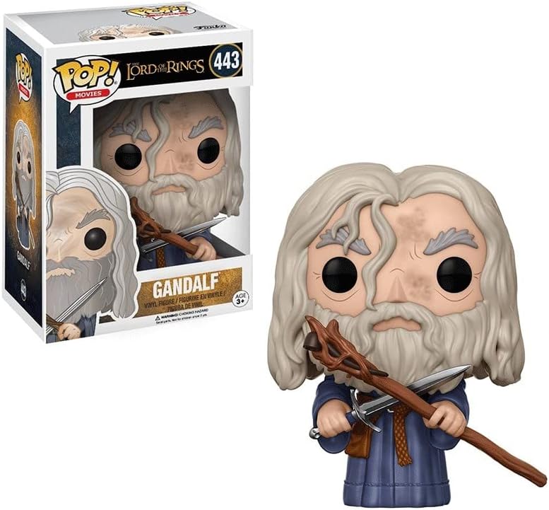 Amazon.com: Funko Pop! Movies: Lord of The Rings - Frodo with Ring ...