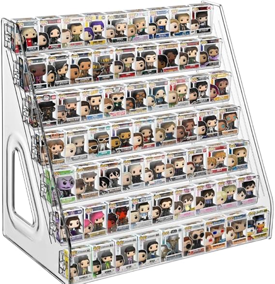 Amazon.com: WAKCCIL 7-Layers Clear Display Shelf for Funko Pop,Mini ...