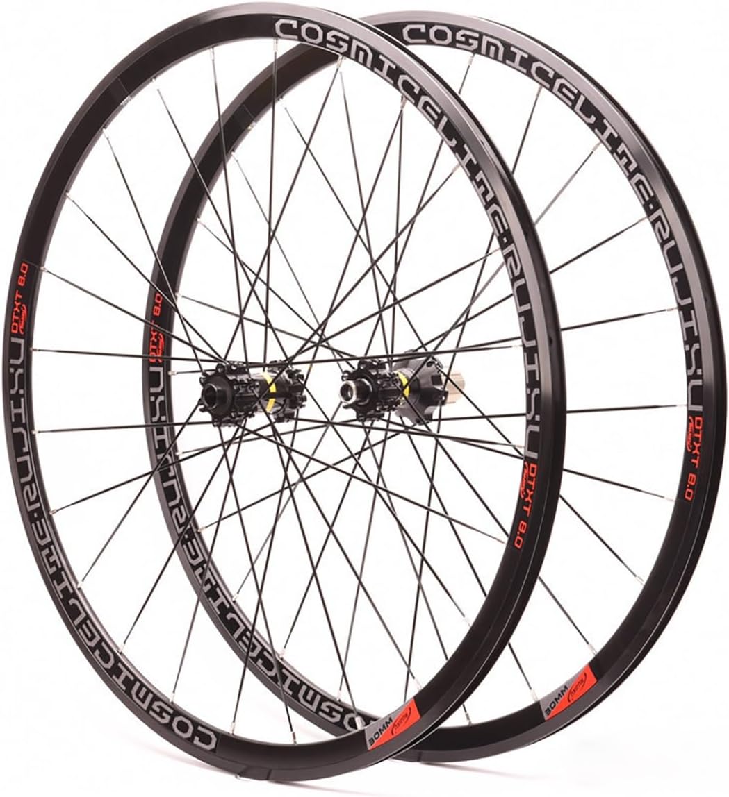 Amazon.com: 700C Road Bikes Wheel Set 30mm Double Wall Rims Disc Brake ...