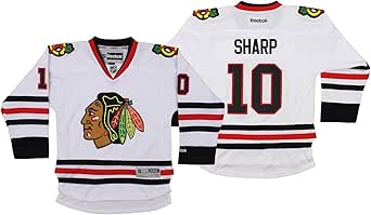 Amazon.com: Reebok NHL Youth's Chicago Blackhawks Patrick Sharp Premium ...