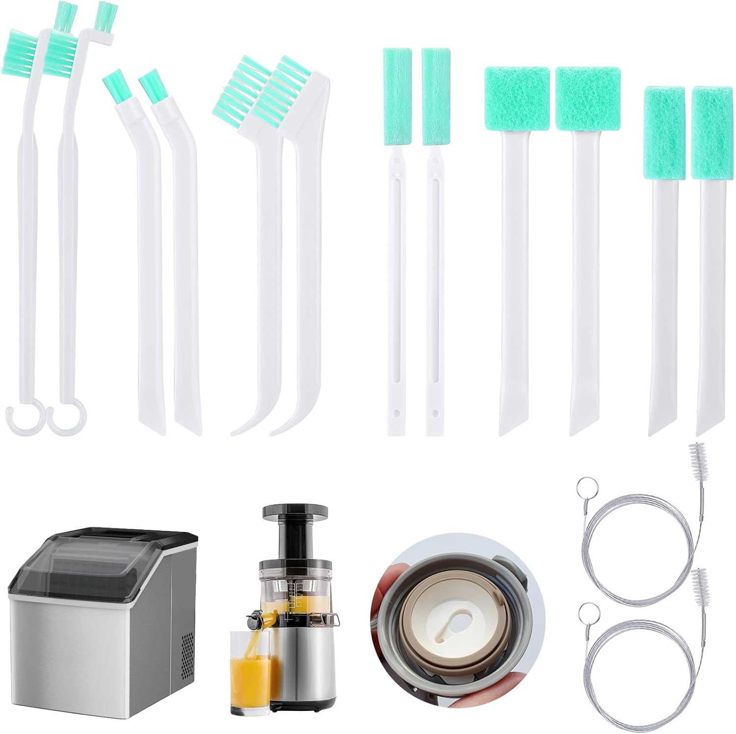 Amazon.com : Mity rain 14PCS Ice Machine Cleaner Brush Sets-Ice Maker ...