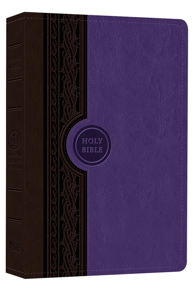 MEV Bible Thinline Reference English Violet and Brown: Modern English ...