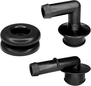 Amazon.com: SamWinGear 2PCS PCV Valve Grommet Crankcase Breather Hose ...