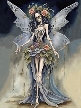 Amazon.com: 5D Skeleton Diamond Painting Kits for Adults, Halloween ...