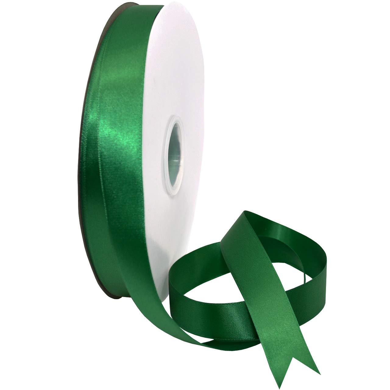Amazon.com: Morex Ribbon 08822/00-587 Double Face Satin Ribbon 7/8" X ...