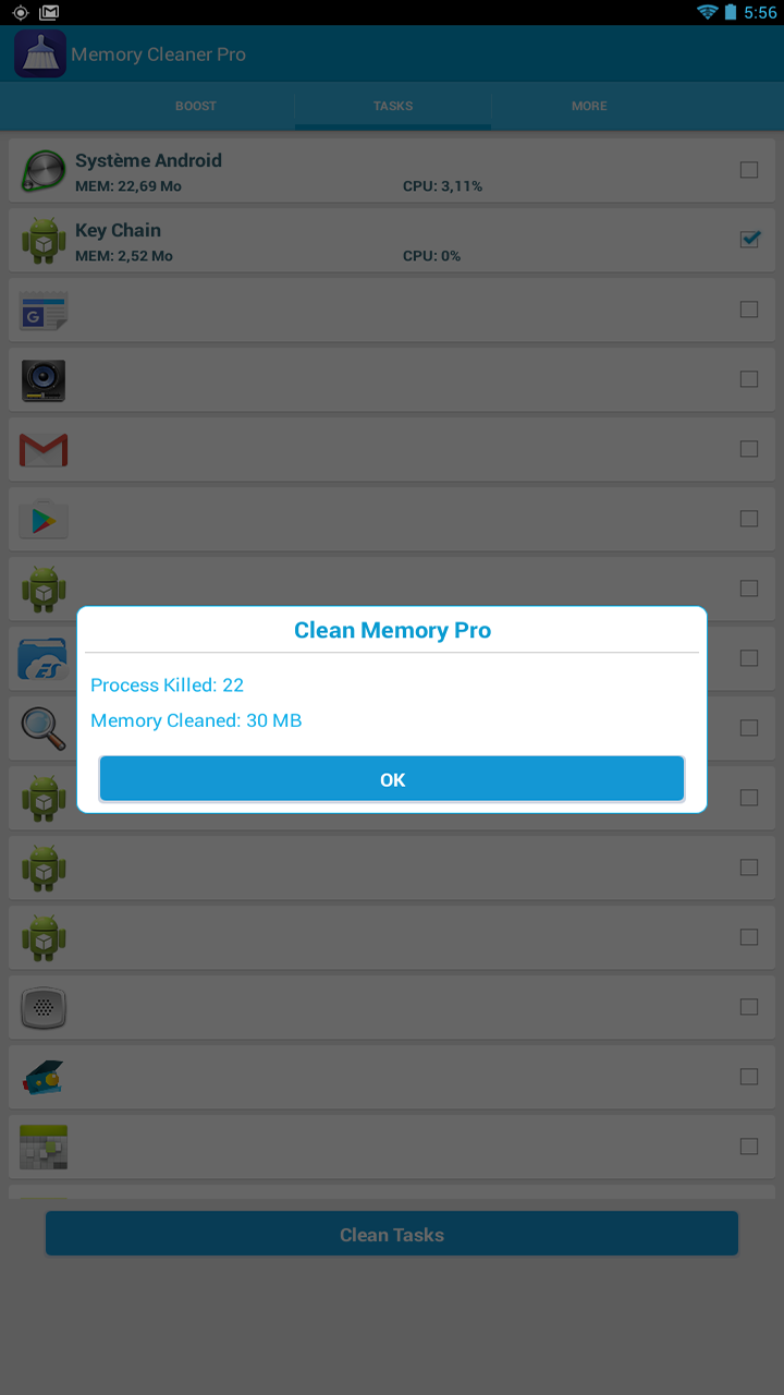 Memory Cache Cleaner Pro (Free Version) - App on Amazon Appstore
