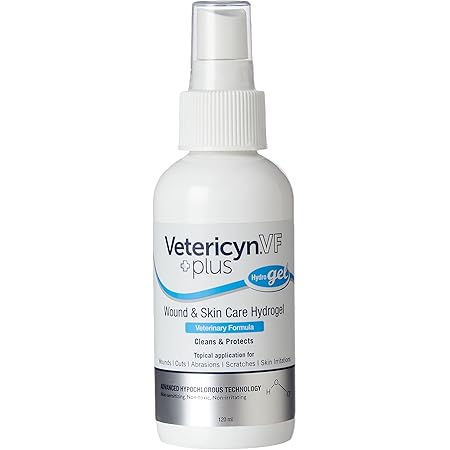 Vetericyn Plus VF Wound and Skin Care Hydrogel, 120 ml : Amazon.co.uk ...