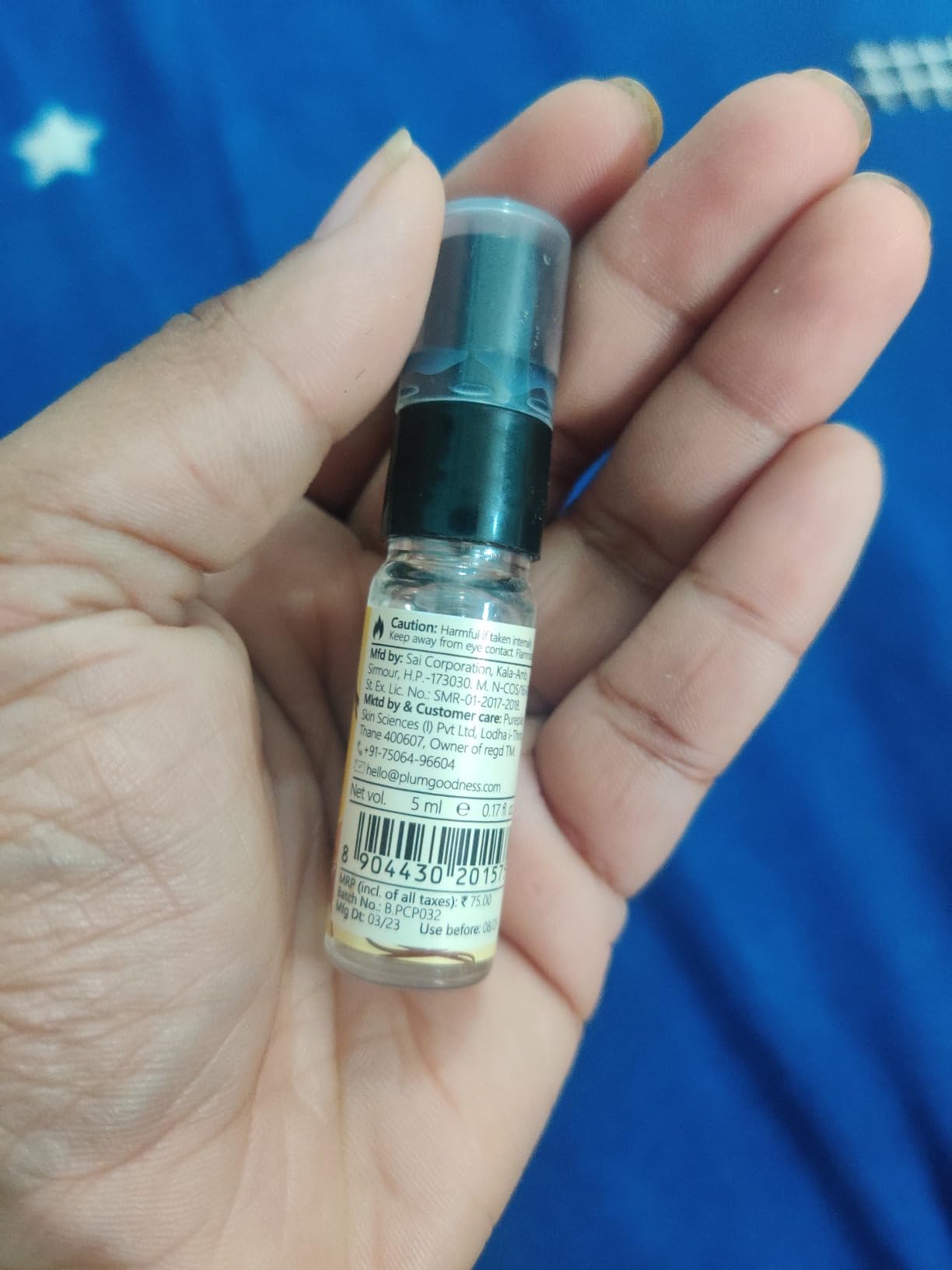 Buy Plum BodyLovin’ Smokin’ Vanilla Mini Body Mist | Warm Vanilla ...