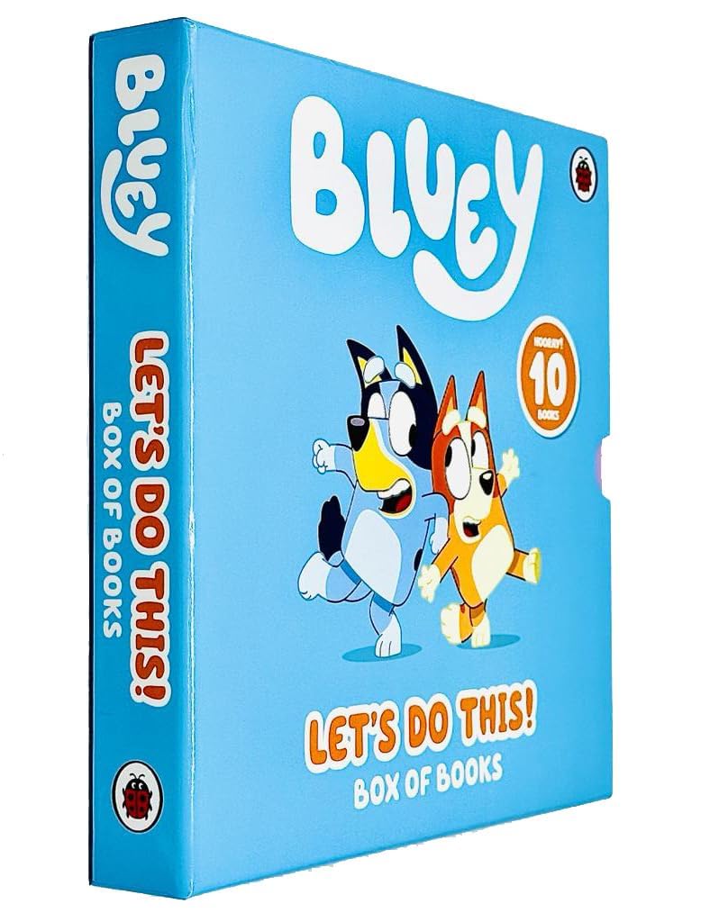 Snapklik.com : Bluey Lets Do This Box Of Books 10 Books Collection Box Set