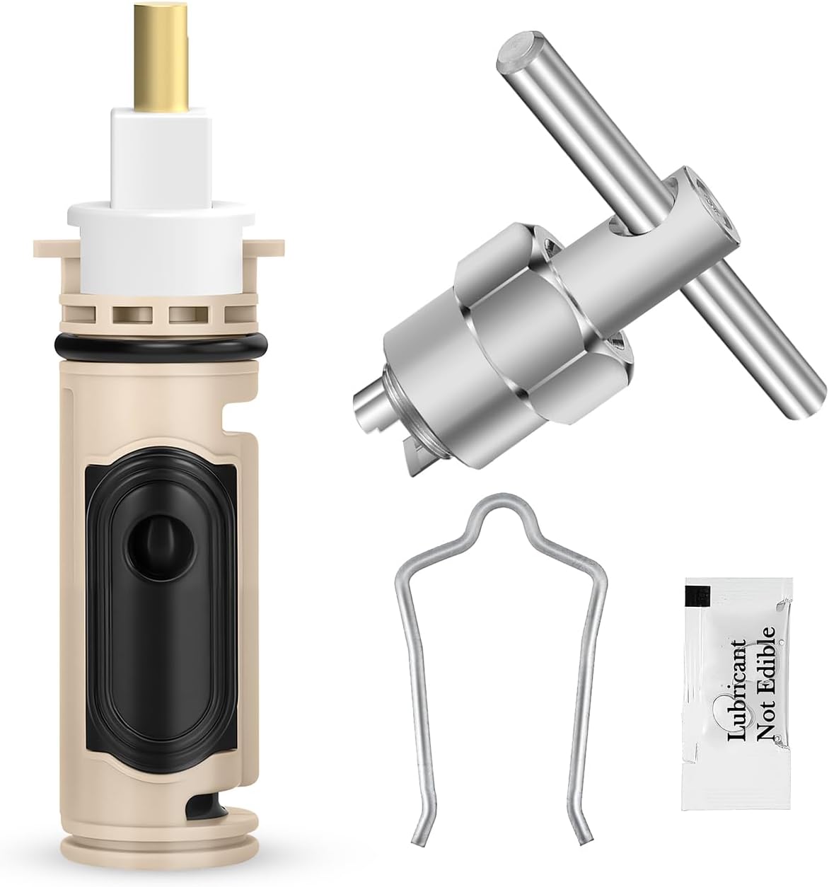 1222 Cartridge Kit Replacement for Moen Posi Temp One-Handle Faucets ...