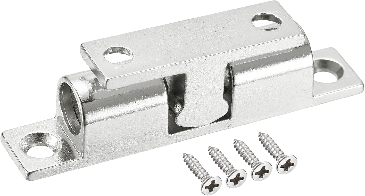 uxcell 2.72" Double Ball Tension Roller Catch Zinc Alloy Tension Latch ...