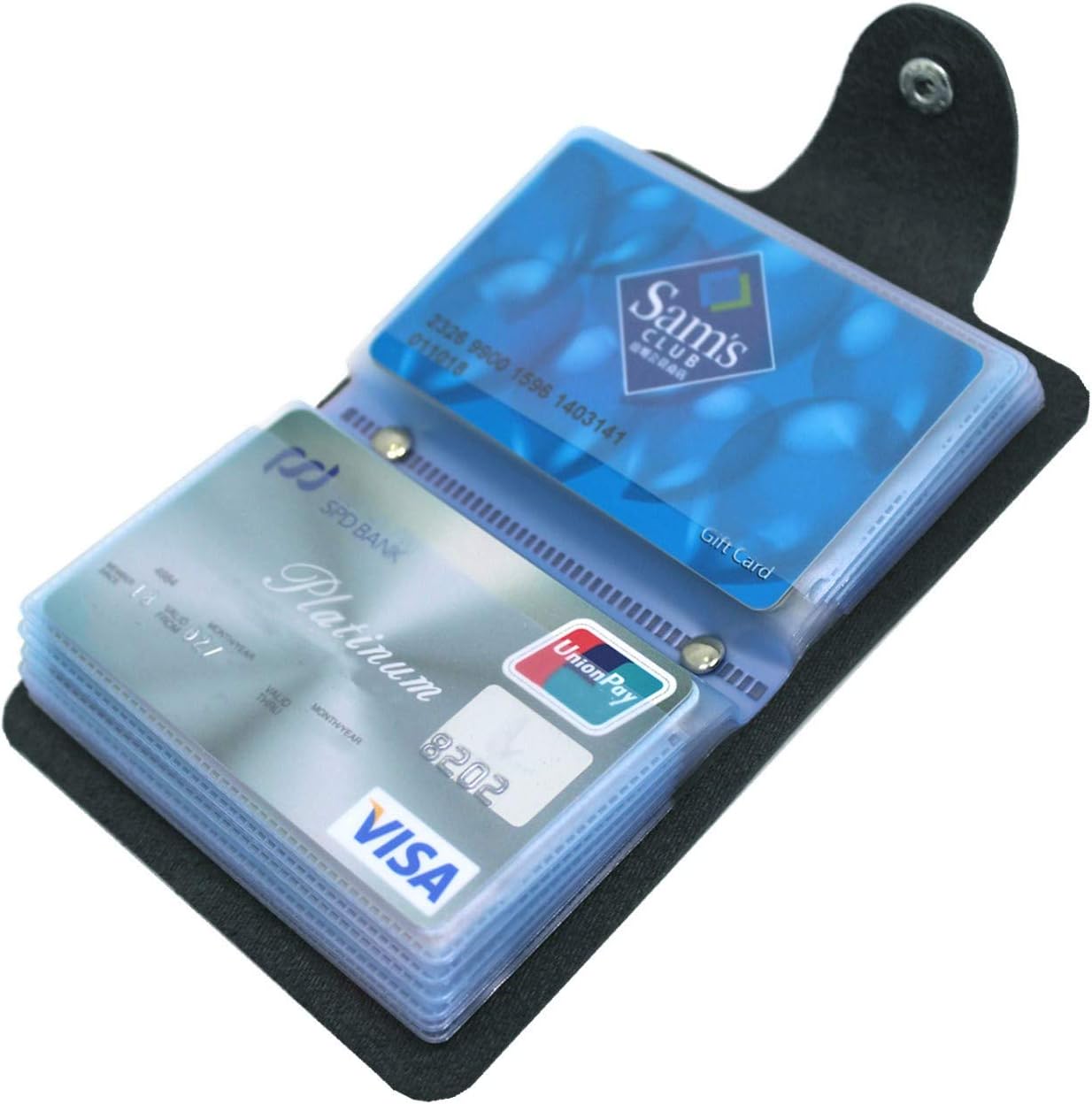 SAMYO Business Journal Name Card Book Holder for 240 Cards Pu Leather ...