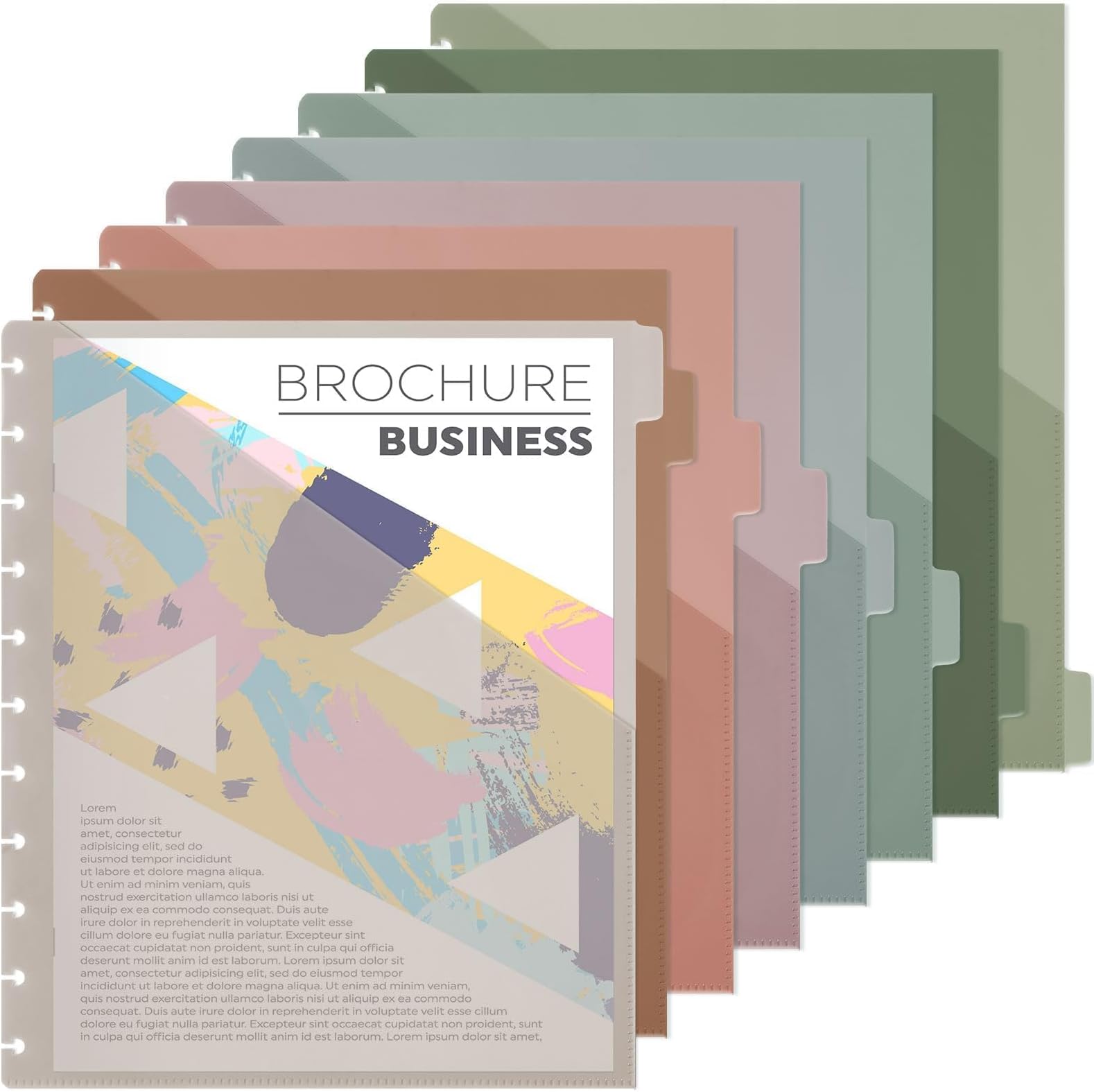 Amazon.com : TUL Custom Note-Taking System Discbound Tab Dividers, 5 1/ ...