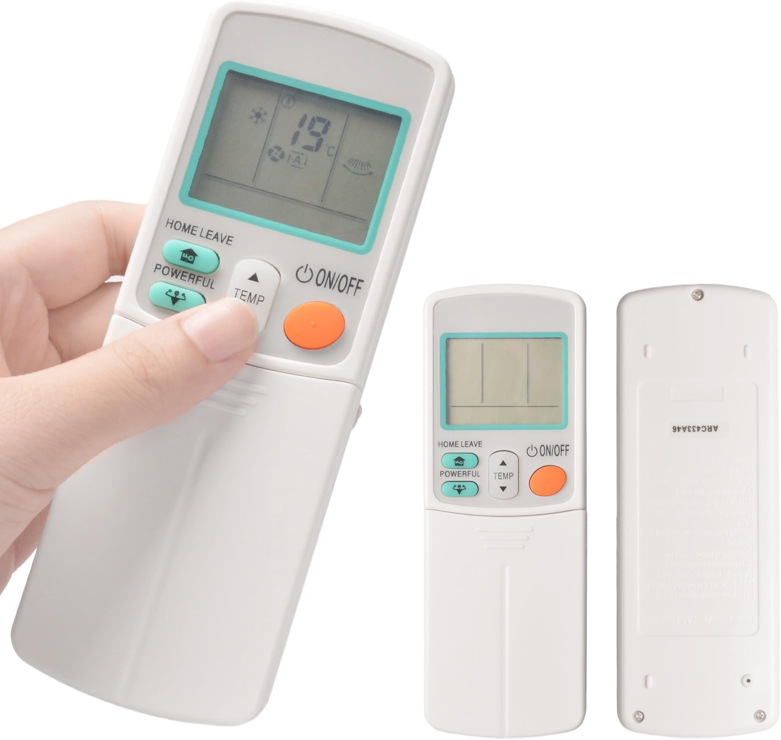 Amazon.com: Universal Air Conditioner Remote Control, Replacement ...