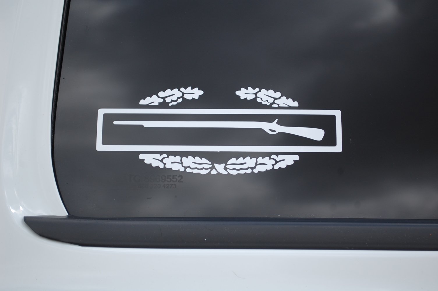 Army Combat Action Badge Vinyl Decal Choose Size And Color | Desertcart ...