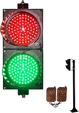 Amazon.com: WilkSxyc Red/Green Traffic Stop Light, LED Traffic Light ...